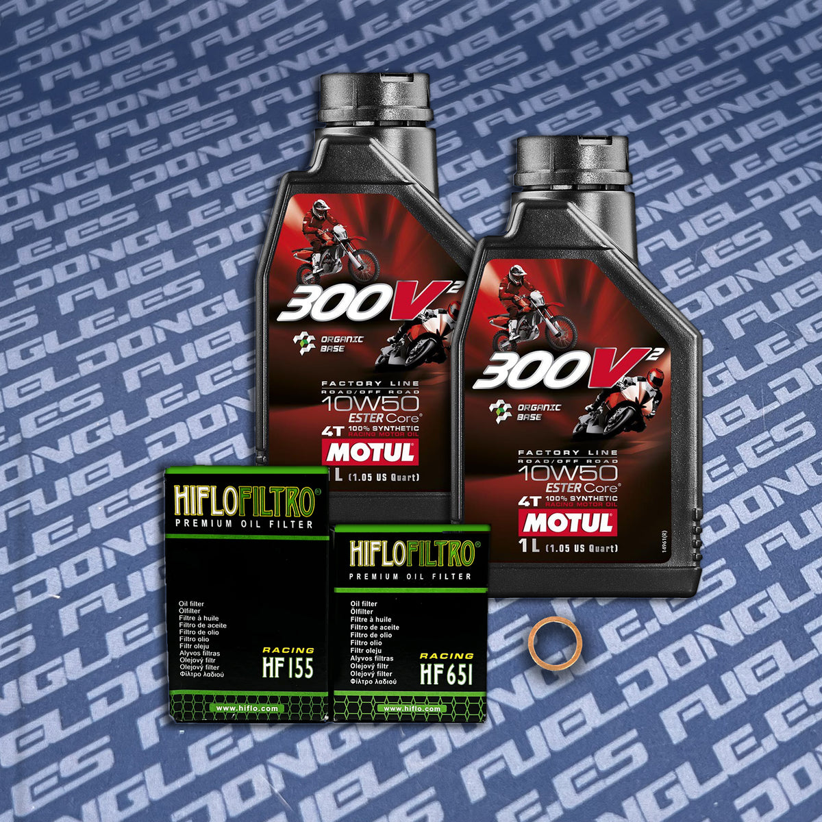 Kit Motul 300V2 10w50 — FuelDongle.es®